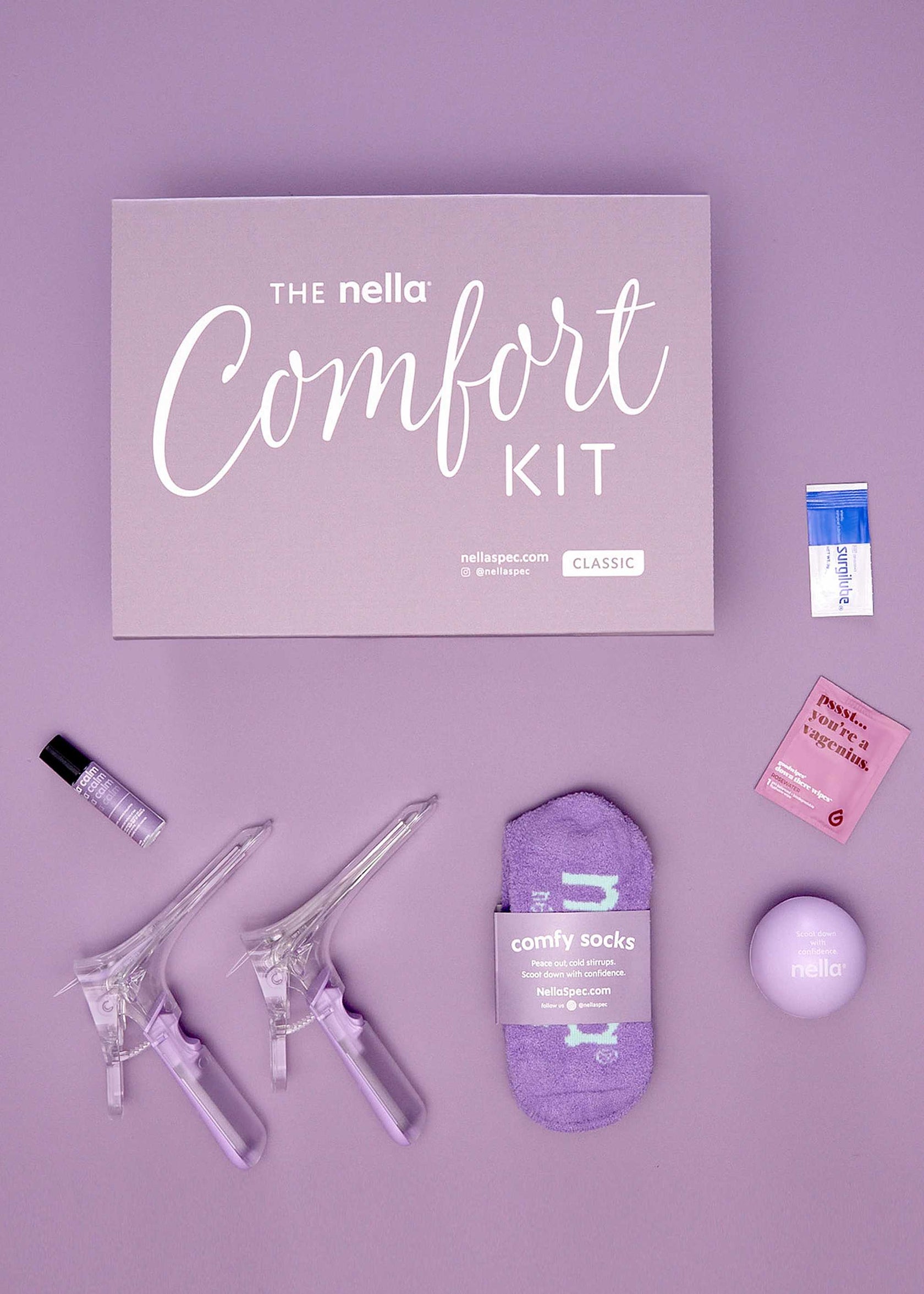 Modern & Comfortable Speculum | Pap Smear Tool | Stirrup Socks – Nellaspec